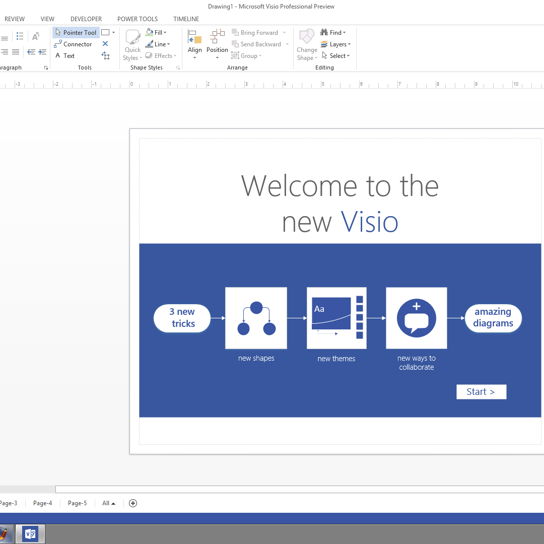 Microsoft Visio Professional 2013 License - 32/64 Bit